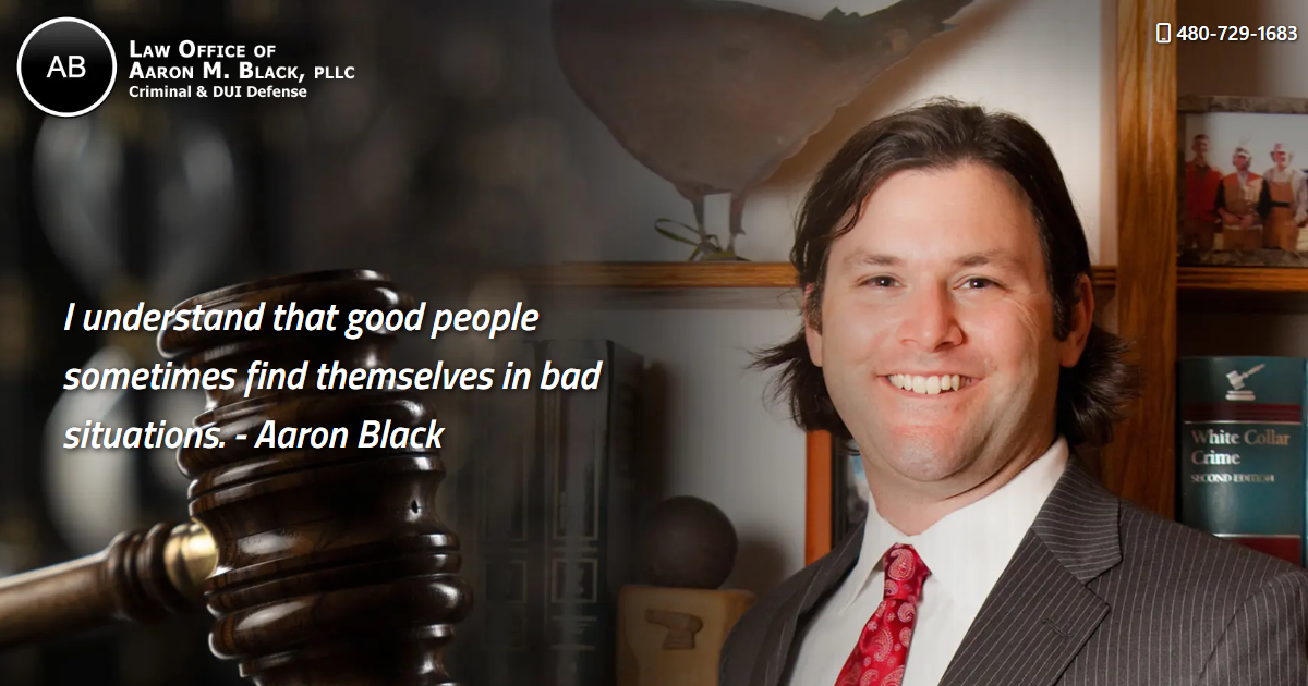 AZ Holiday DUI Task Force | Law Office of Aaron M. Black, PLLC.